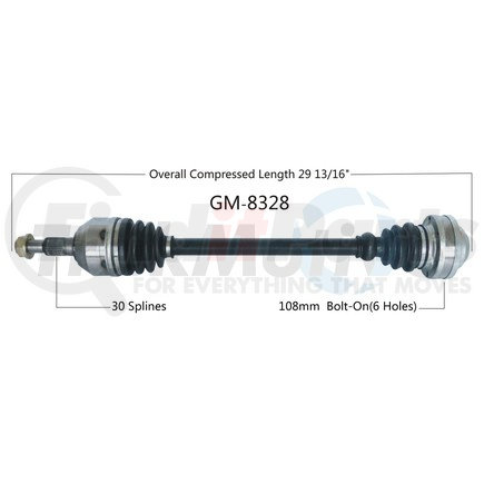 GM-8328 by SURTRAK AXLE