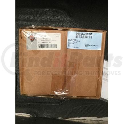Navistar 2602570C92 HVAC Blower Motor Gasket + Cross Reference ...