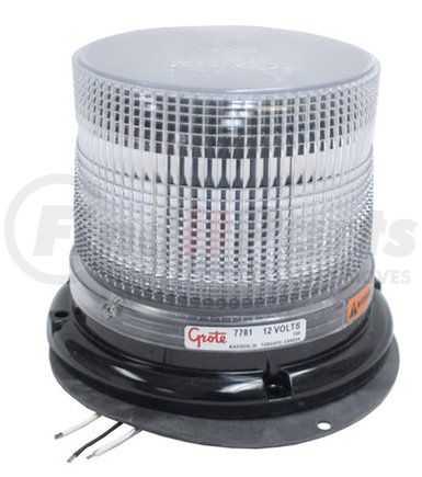 Grote 77811 - Medium Profile Class II LED Strobe, Clear + Cross ...