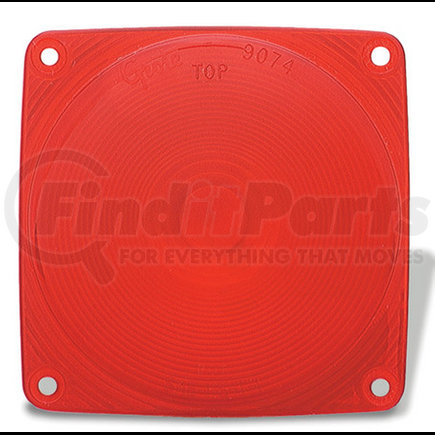 Grote 90742 - Two Stud Lens, Red + Cross Reference | FinditParts