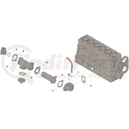 3801199 by CUMMINS - Engine Oil Cooler Seal Kit