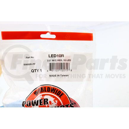 Power Products LED10R - 2.5" M/C Red,10 Led + Cross Reference | FinditParts