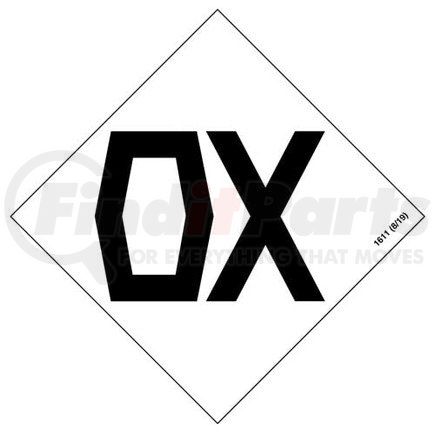JJ Keller 1611 - HazCom Symbol Package - OX (Oxidizer) - OX (Oxidizer ...