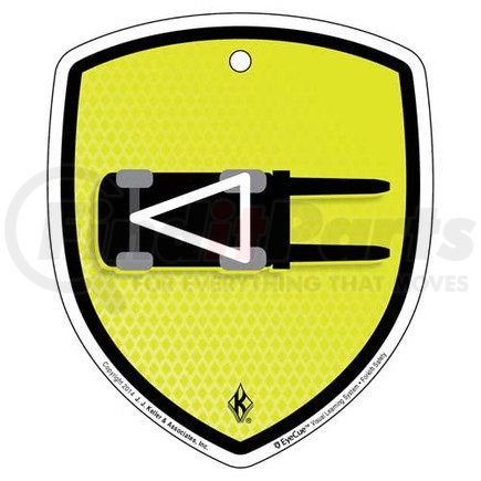 43299 by JJ KELLER - EyeCue Tags - Forklift Stability Triangle Reminder ...