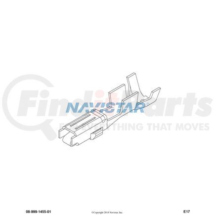 Navistar 3561584C1 - INTERNATIONAL TERMINAL CABLE TIN | FinditParts