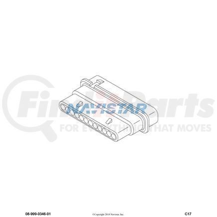 Navistar 3543733C1 - INTERNATIONAL CONNECTR,CONNECTOR BUS BAR*BUS ...