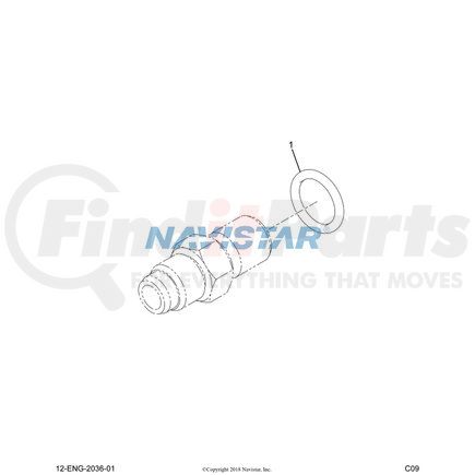Navistar 1823790C1 Multi-Purpose O-Ring | FinditParts