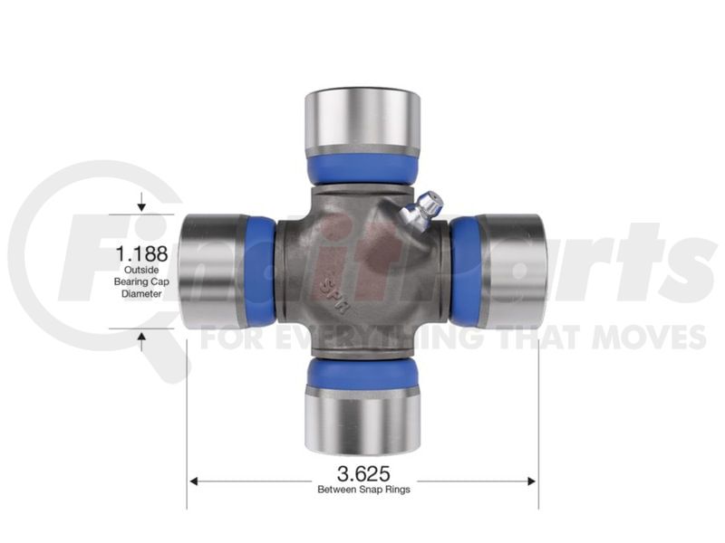 Dana Spicer 5-178X Universal Joint + Cross Reference | FinditParts