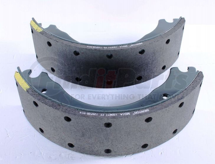 XKMG11308Q by MERITOR - Remanufactured Drum Brake Shoe Kit - Lined ...