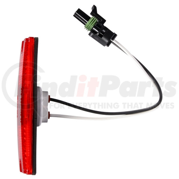 18070R by TRUCK-LITE - 18 Series, LED, Red Rectangular, 3 Diode, Marker ...