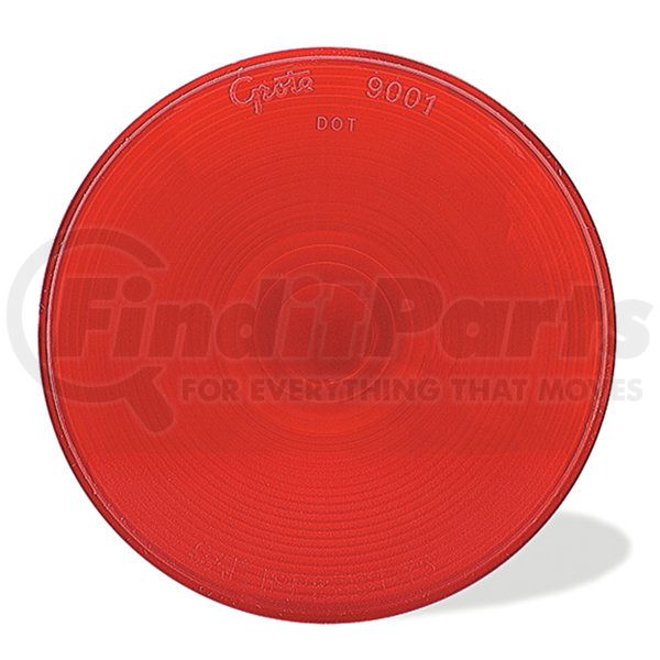 90012 by GROTE - REPLACEMENT LENS, RED, FOR 50222