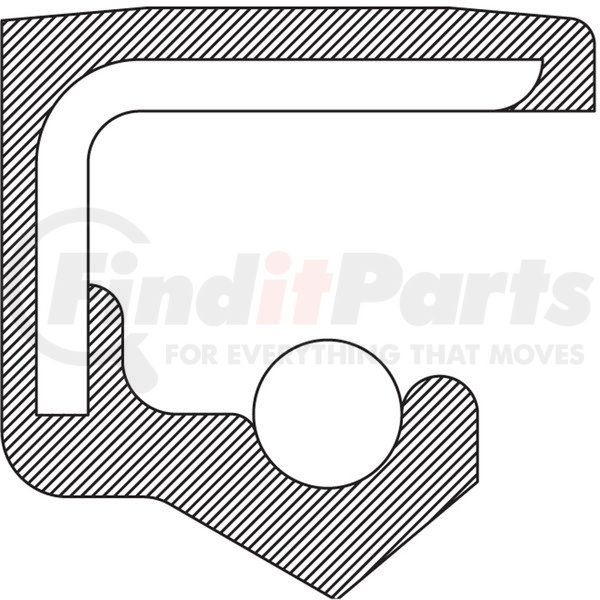 80X100X10 by NATIONAL SEALS - Oil Seal