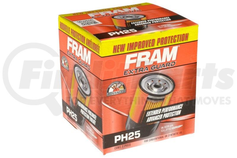 FRAM PH25 Engine Oil Filter + Cross Reference | FinditParts