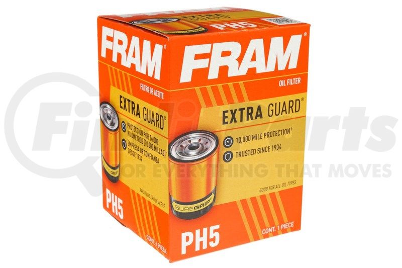 FRAM PH5 Engine Oil Filter + Cross Reference | FinditParts