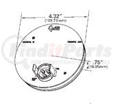 Grote 53252 Tail Light + Cross Reference | FinditParts