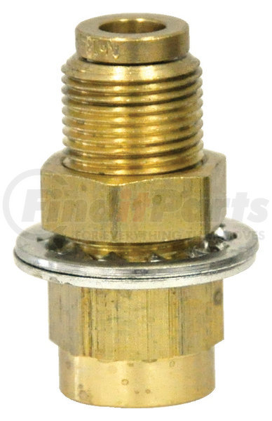 Tectran PL1386-4B Bulkhead Union Fitting + Cross Reference | FinditParts