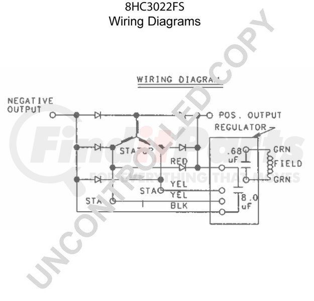 Leece Neville 8HC3022FS Alternator + Cross Reference | FinditParts