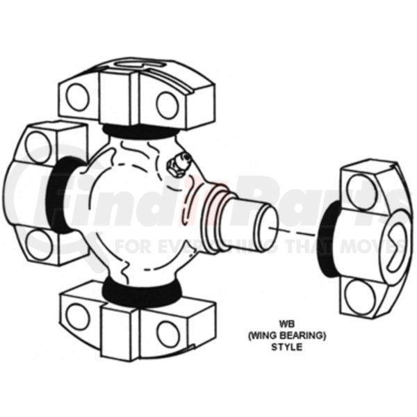 5-4111X by DANA - Spicer Universal Joint