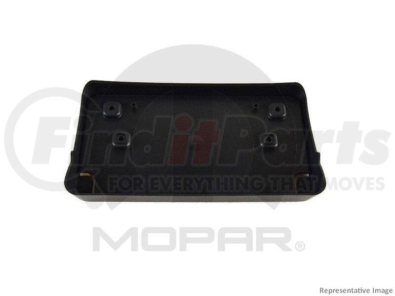 68223757AB by MOPAR - License Plate Bracket - with Screws, For 2014 ...