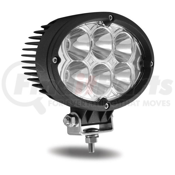 TLED-U9 by TRUX - 6" Universal Oval LED Spot Work Lamp (6 Diodes | 5400 ...