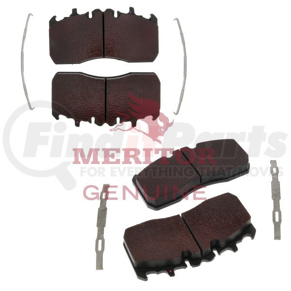 KIT2252LCM7070 by MERITOR - Disc Brake Pad Set - Air Disc Brake ...
