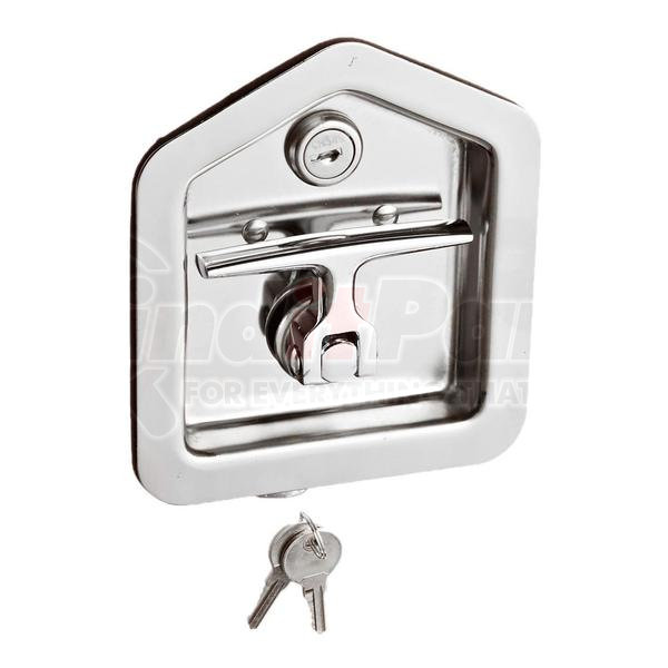 L8816 by BUYERS PRODUCTS - Tall Flush Mount T-Handle Latch with Blind Studs