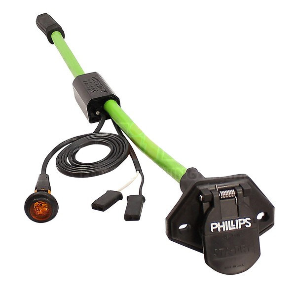 34-1107-024 by PHILLIPS INDUSTRIES - Trailer Harness - 2 Ft. LITE ...