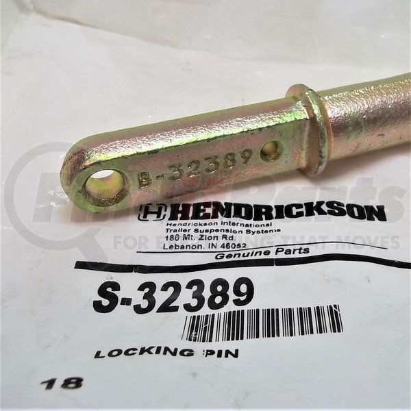 S-32389 by HENDRICKSON - Hendrickson Slide Locking Pin S-32389