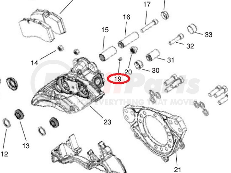 802455 by BENDIX - Bendix Slack Adjuster- Individual