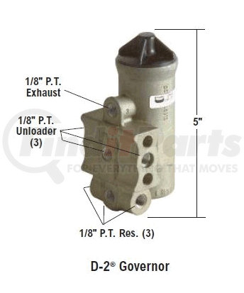 284358 by BENDIX - D-2 Governor Valve