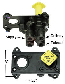 800310 by BENDIX - PARK BRAKE VALVE