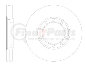 ConMet 10018609 Disc Brake Rotor + Cross Reference | FinditParts