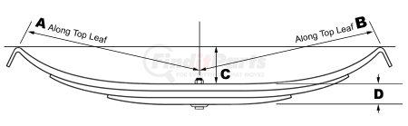 354-00 by STANDENS - LEAF SPRING