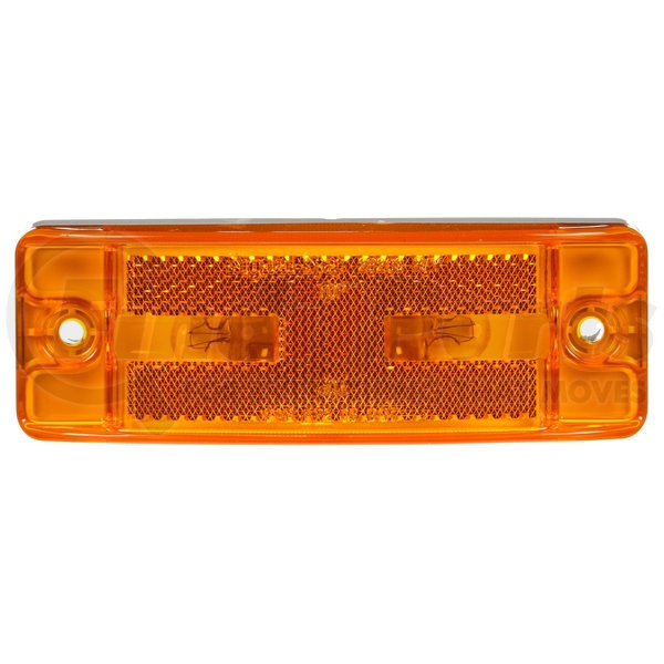 29203Y by TRUCK-LITE - Clearance/Marker Light - Yellow Lamp with Reflex