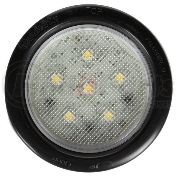 44057C by TRUCK-LITE - 44 Series, LED, 6 Diode, Round Clear, Dome Light ...