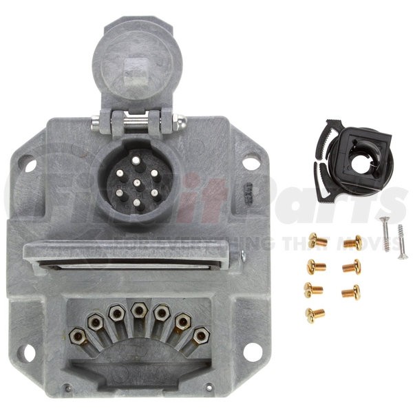 50806 by TRUCK-LITE - 50 Series Nosebox - 7 Solid Pin, White ...