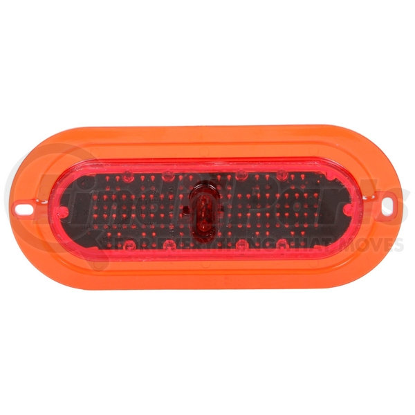 60124R by TRUCK-LITE - Super 60, LED, Strobe, 36 Diode, Oval Red, Red ...