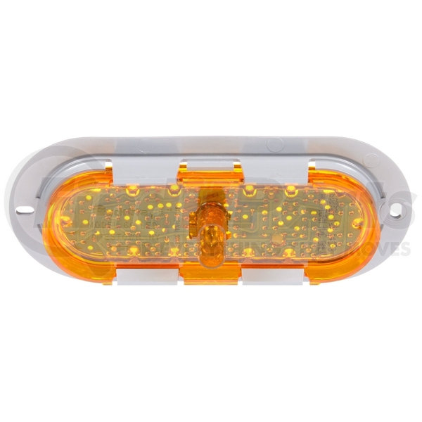 60272Y by TRUCK-LITE - 60 Series, LED, Yellow Oval, 26 Diode, Auxiliary ...