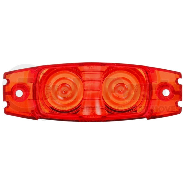 9077 by TRUCK-LITE - Signal-Stat Marker Light Lens - Oval, Red ...