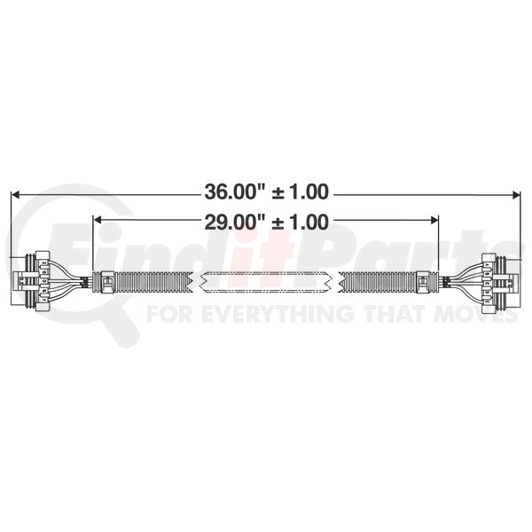 9469 by TRUCK-LITE - Wiring Harness - Signal-Stat, 5023, 5024 Series, 2 ...