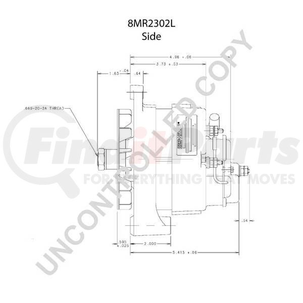 Leece Neville 8MR2302L Alternator + Cross Reference | FinditParts