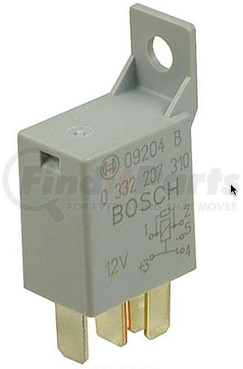 Bosch 0-332-207-310 - Micro Relay, 12V, 20A, 5 Terminals, SPDT ...