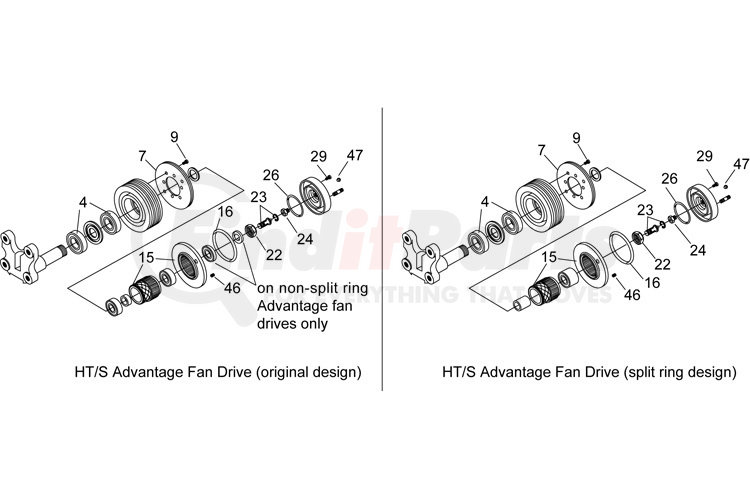 994305 by HORTON - Radiator and Engine Cooling Fan Kit