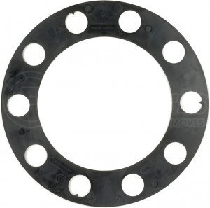 590-3 by ACCURIDE - KIC, Wheel-Guard Separator Plate, BLACK PLASTIC, 10 ...