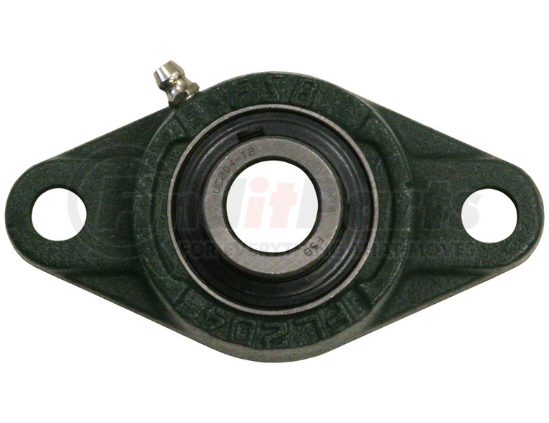 2f16 by BUYERS PRODUCTS - 1in. Shaft Diameter Eccentric Locking Collar Style Flange Bearing - 2 Hole