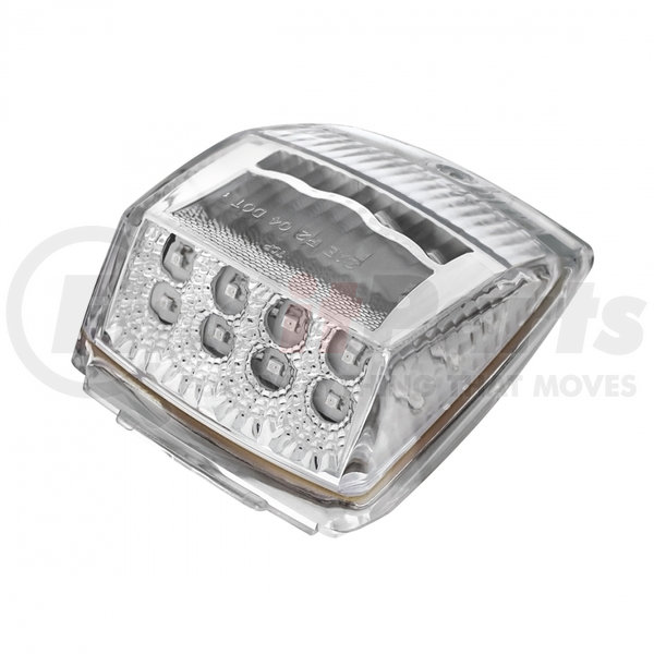 39528 by UNITED PACIFIC - 17 LED Reflector Square Cab Light - Amber LED ...