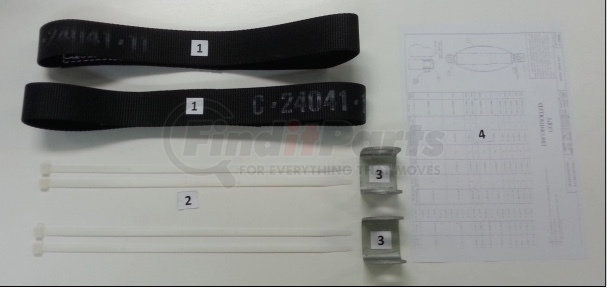 S-23086-5 by HENDRICKSON - SHOCK STRAP KIT