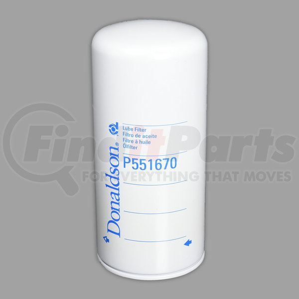 P551670 by DONALDSON - Lube Filter, Spin-On Full Flow