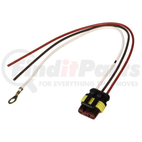 66861 by GROTE - Hard-Shell Connector Pigtail - Dual Function