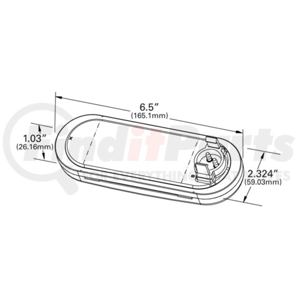 62051 by GROTE - SuperNova® NexGen™ Oval Dual-System LED Backup Light ...